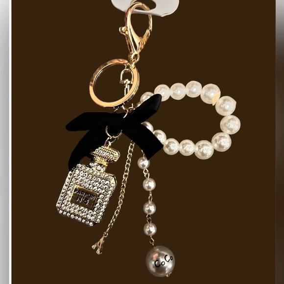 Hand Crafted | Accessories | Perfume Bottle N5 Dangle Keychain | Poshmark